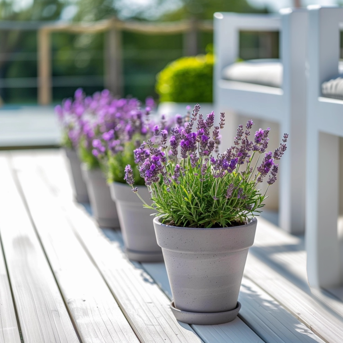 Lavender bush - 2 pcs. - Lavandula stoechas 'Anouk' - Height 25-35cm ...